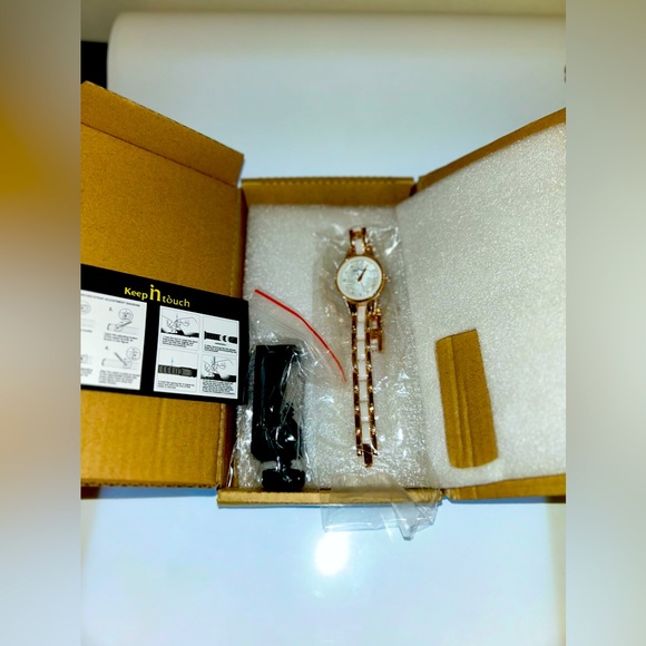 Keep In Touch | Accessories | Keep In Touch Womans Gold And White Watch ...